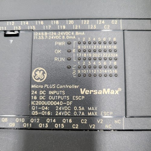 GE VERSAMAX MICRO PLUS CONTROLLER IC200UDD040-DF -*NEW* in original ...