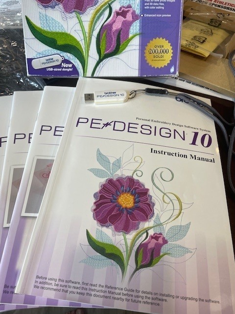 Brother PE-DESIGN 10 Embroidery Design and Digitizing Software | eBay