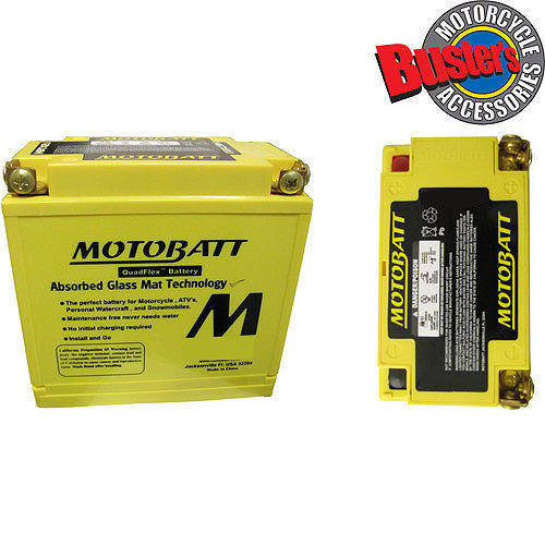 Motobatt MBTZ10S Upgrade Motorcycle Battery Yamaha YZF R1 04-09 YTZ10S ...
