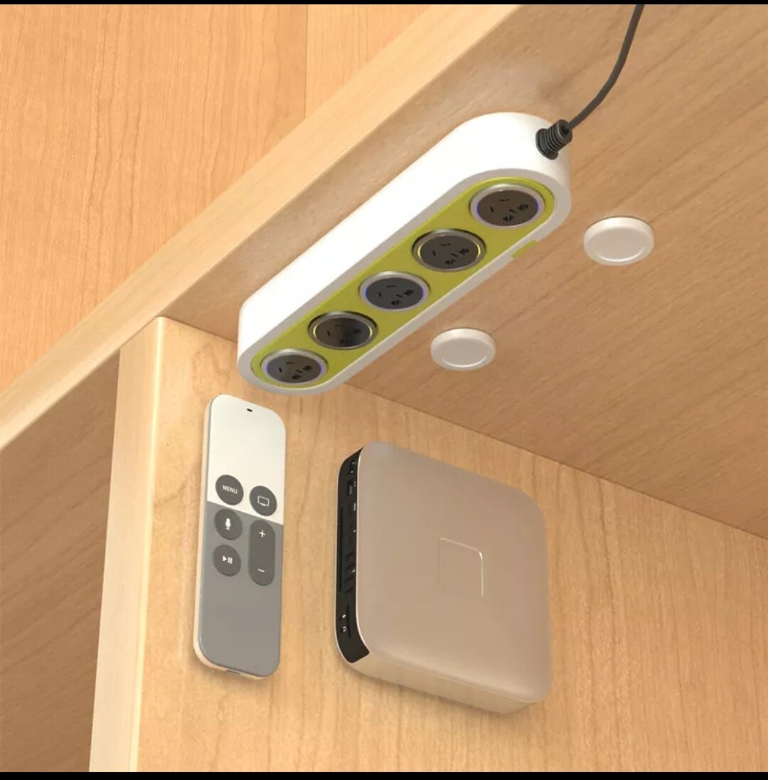 Strong Magnetic Hook Remote Control Holder Storage Shelf For Hanging ...