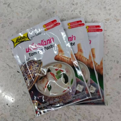 Lobo Tom Ka Pasta Traditional Thai Food Recipe Cooking Herb 50 g *3 | eBay