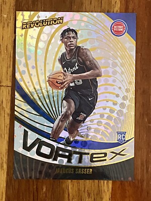 2023-24 Panini Revolution - Vortex #8 Marcus Sasser (RC) Pistons | eBay