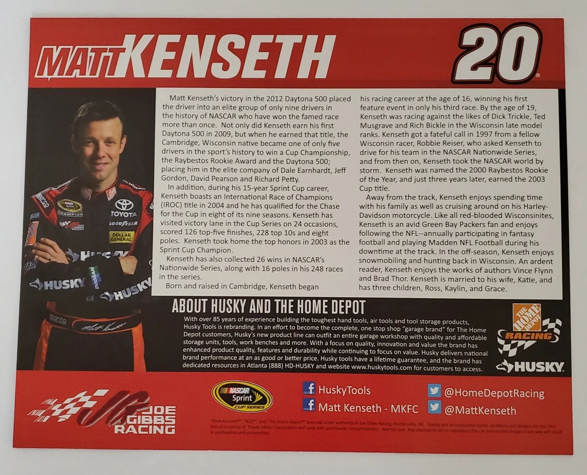 Matt Kenseth Is Married