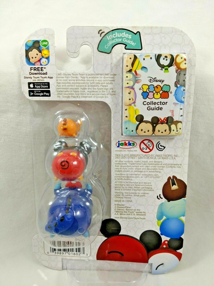 Disney Tsum Tsum 3 PACK SERIES 3 Tigger Mickey Fred Stack Em NEW | eBay