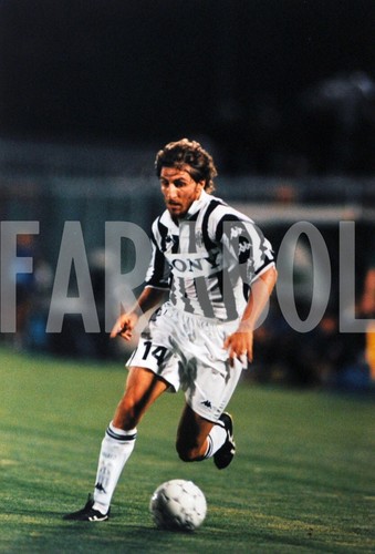 Photo de presse vintage Football,Juventus,Jonathan Bachini,Années Deux ...