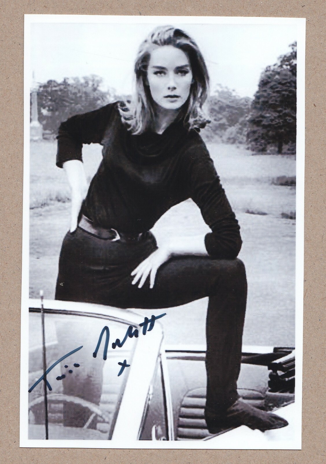 TANIA MALLETT 007 JAMES BOND TILLY MASTERSON GOLDFINGER RARE SIGNED ...