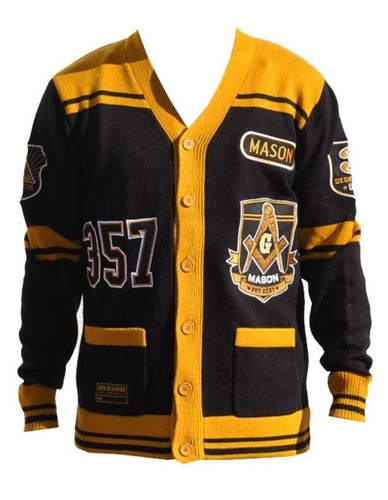 Freemason Jacket Masonic Sweater Masonic Wool Cardigan sweater 2B1ASK1 ...