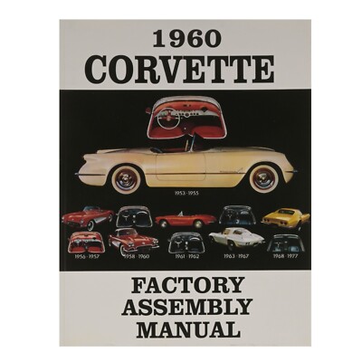 1960 Corvette C1 Assembly Instruction Manual | eBay
