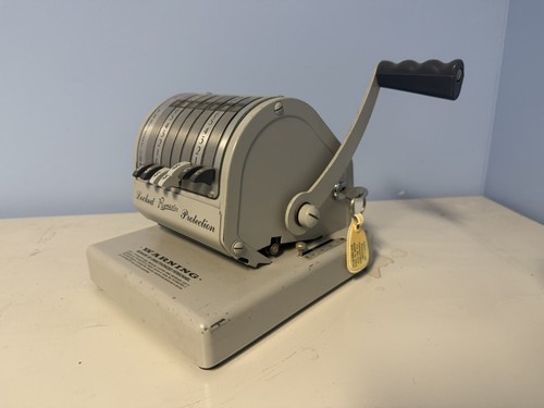*Vintage Paymaster Check Writer Series X-550 | eBay