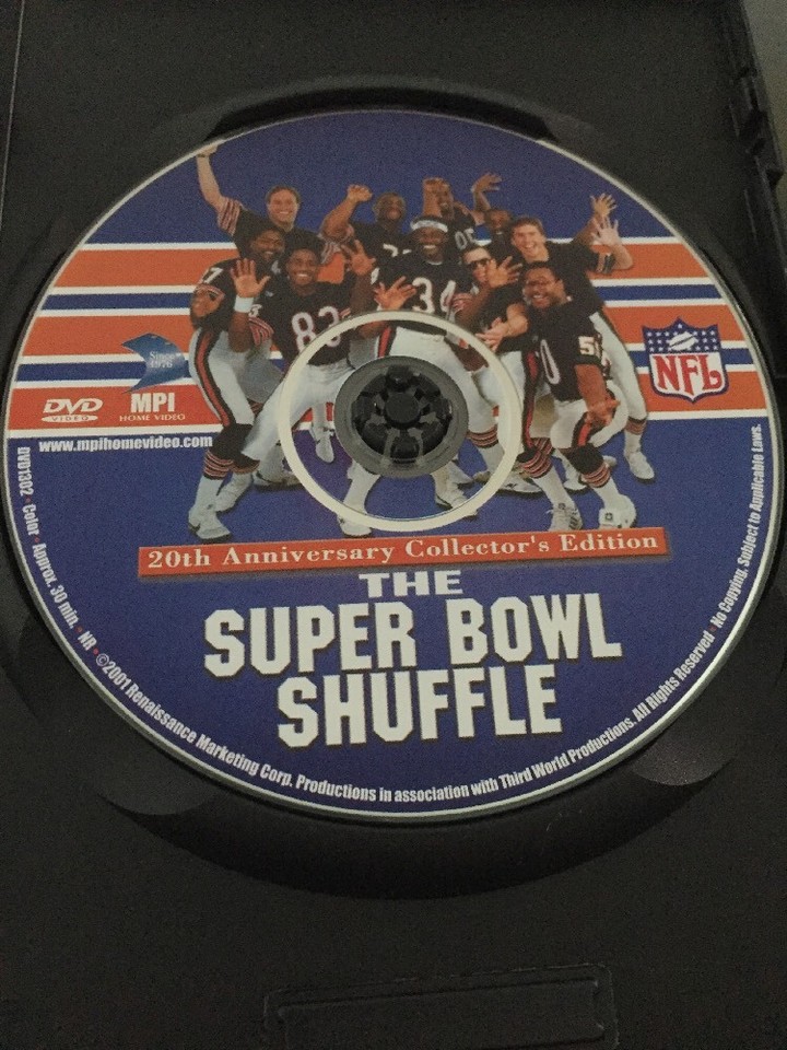 The Super Bowl Shuffle - Chicago Bears DVD 20th Anniversary Collector's ...