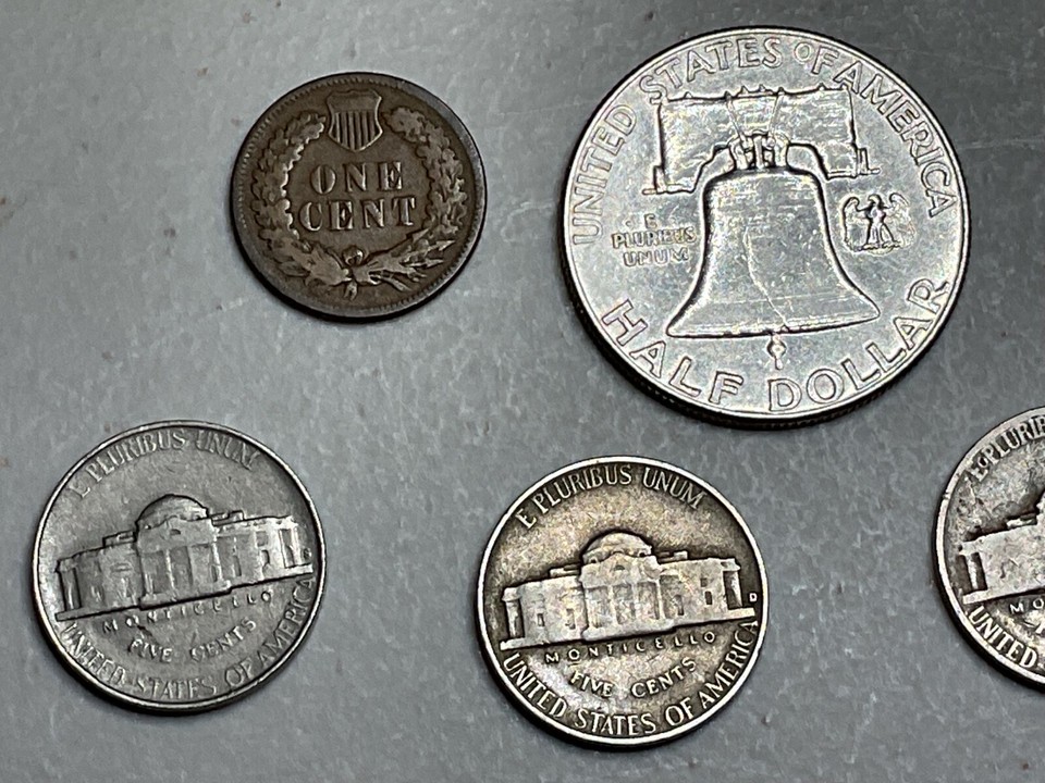 Old vintage Coin Sale/Mixed coin Lot/ SILVER/RARE COINS, very gradable ...