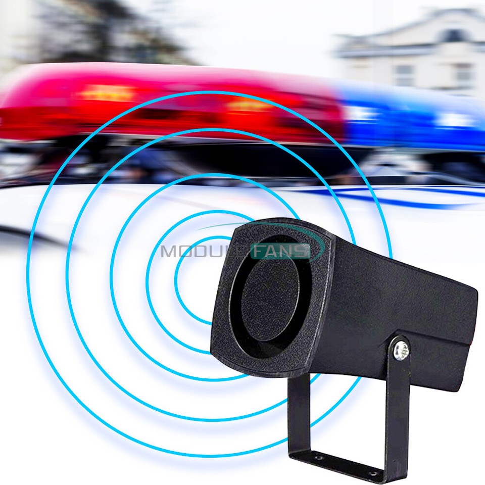 105dB Car Reversing Horn DC12V-24V Back up Reversing Sound Alarm Horn ...