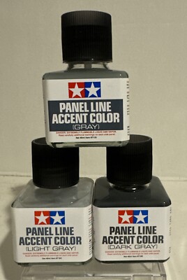 Tamiya Accent Colors Grays 3 pcs bundle | eBay