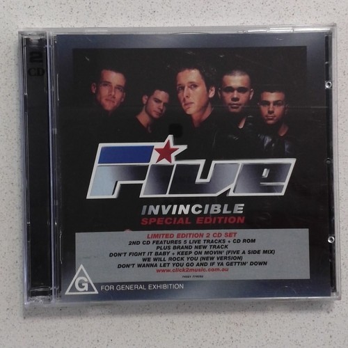 FIVE INVINCIBLE 2000 AUSTRALIAN SPECIAL EDITION LIMITED EDITION 2 CD ...
