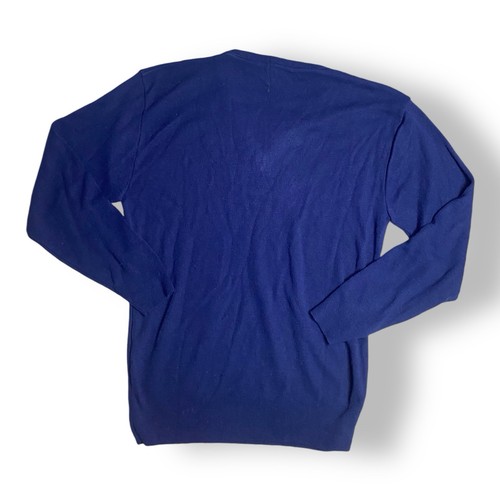 Vintage Planters Peanuts Racing Team Sweater V Neck Large Navy Blue ...