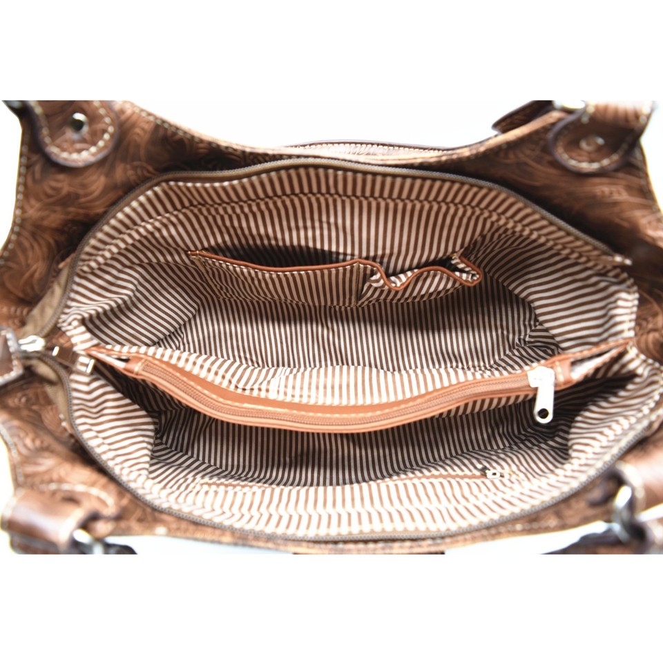 Western Country Style Leather Handbags Concealed Carry Purse Women ...
