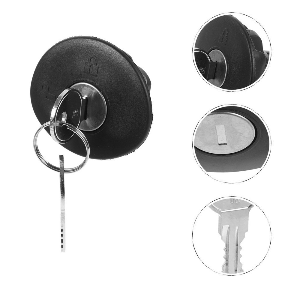 Car Tank Cap Vehicle Modified Tank Cover with Key Car Oil Tank | eBay ...