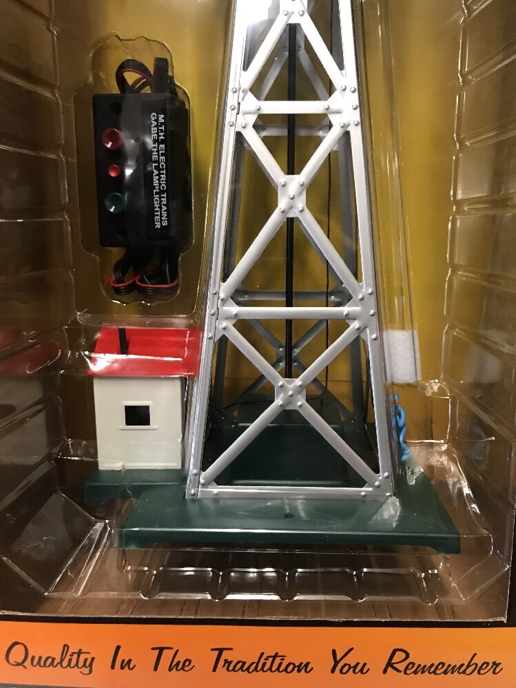 MTM Rail King Gabe the Lamplighter Accessory 30-9120 NIB (12K) | eBay