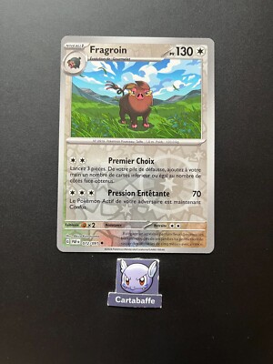Carte Pokémon Fragroin 072/091 Reverse EV4.5 PAF Destinées à Paldea ...