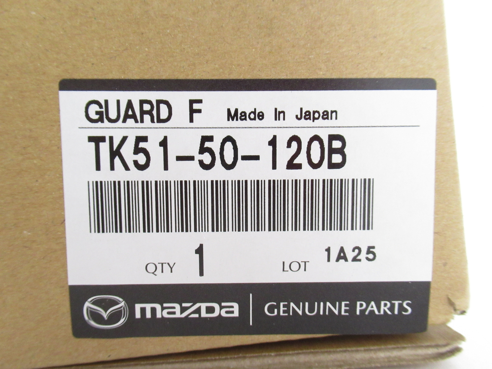 Genuine OEM Mazda TK51-50-120B Front Bumper Center Molding Trim 2016 ...