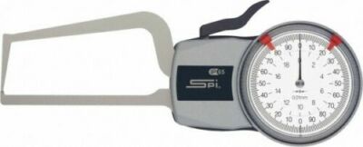 SPI Oditest dial caliper gage 20-586-4, mechanical, 0.0 to 2.0 ...