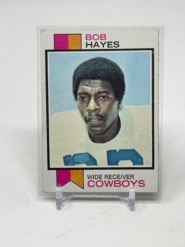 1972 Topps Football Bob Hayes Card #105 A | eBay
