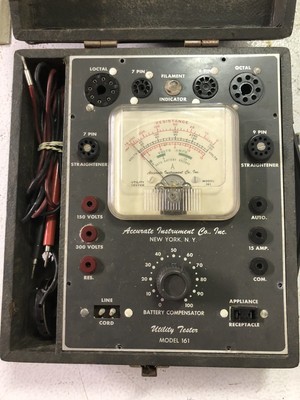 Tube Testers - Accurate Instrument Tube Tester Model