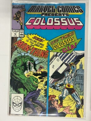Marvel Comics Presents 12 🔥1988 Wolverine🔥Colossus VS CIA🔥MAN THING🔥 ...