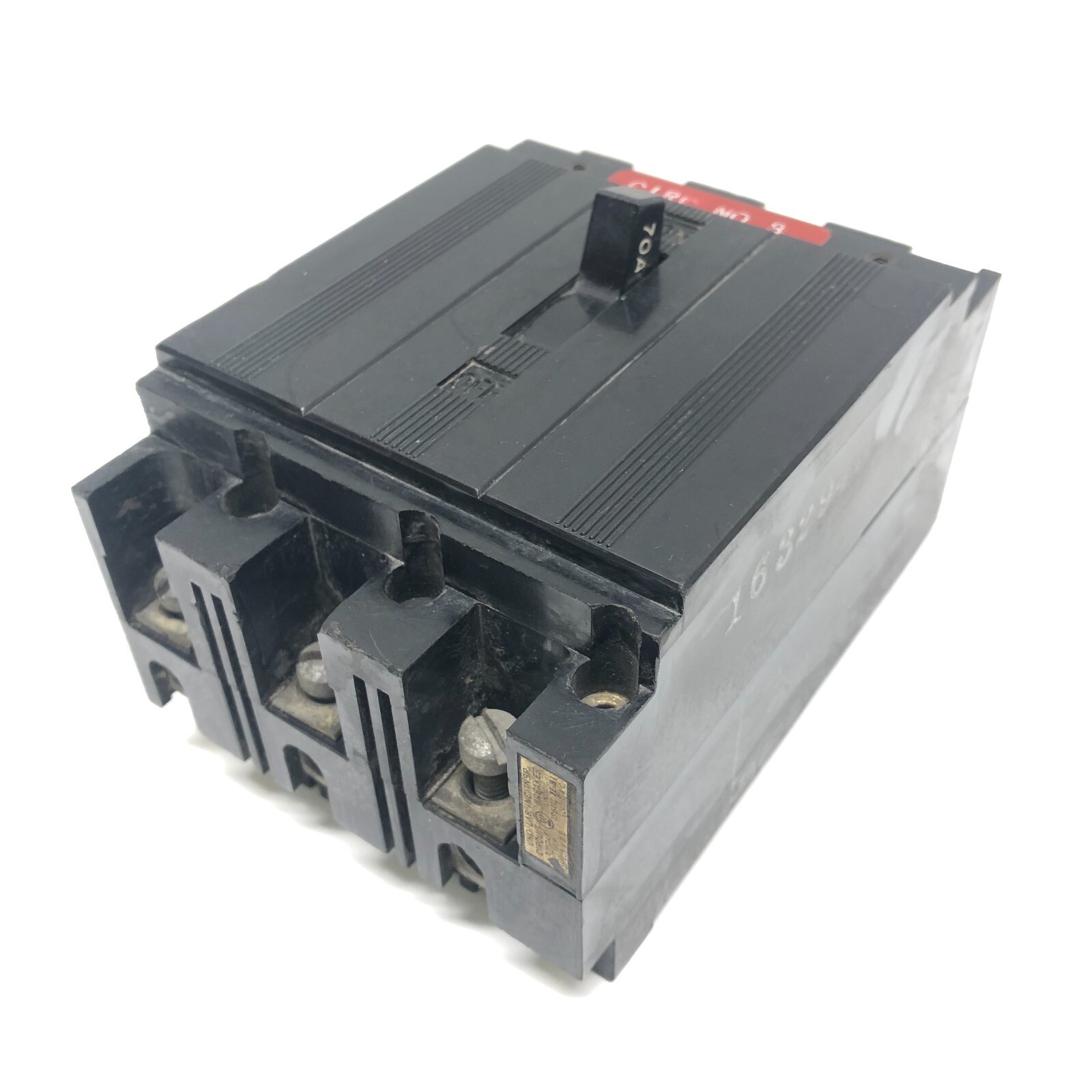 WESTINGHOUSE E3070 Circuit Breaker E-7819 Frame W/Lugs 3 Pole 70A ...