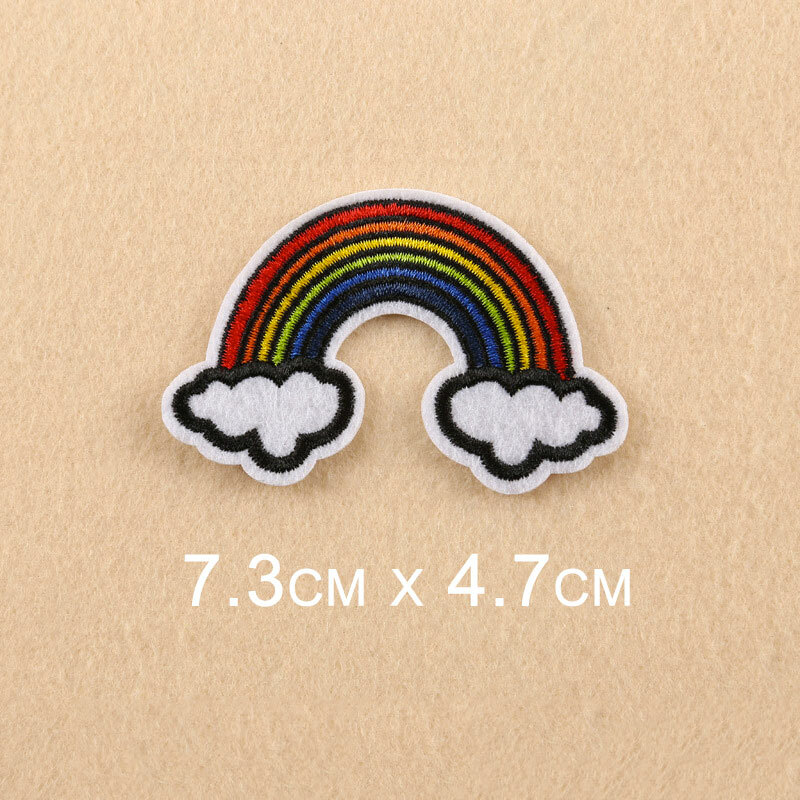 Sunset Sun Cherry Juice Patch Embroidered Iron On Sew On Iron On Badge ...