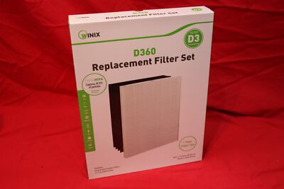 WINIX AIR PURIFIER, D360 True HEPA Filter Set D3 0.3 micron, 99.7% ...