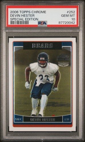 2006 Topps Chrome - Devin Hester #252 Special Edition Rookie (RC) for ...