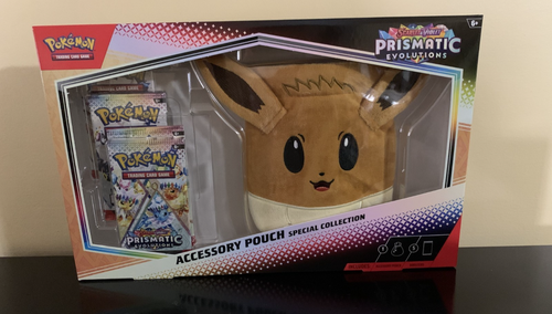 Pokemon Prismatic Evolutions Accessory Pouch Special Collection Box ...