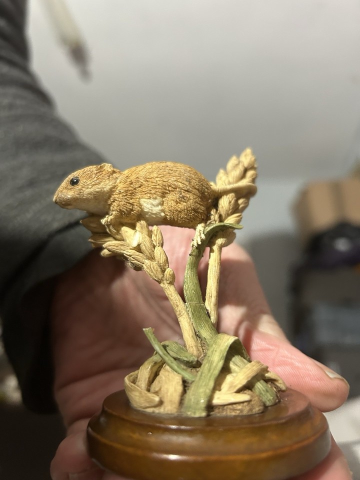 Country Artists Figurine - Field Mouse On Corn | eBay