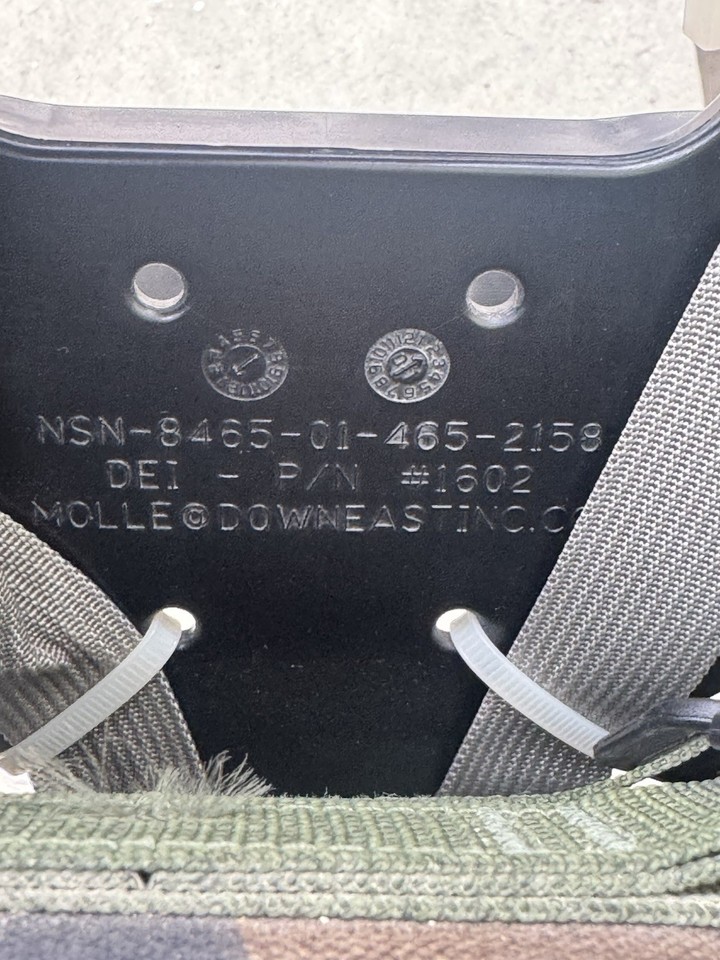 RUCKSACK LARGE MOLLE II GEN II ACU USGI BACKPACK NSN-8465-01-465-2158 ...