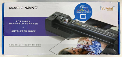 Vupoint Solutions Magic Wand Portable Scanner with LCD Display PDSDK ...