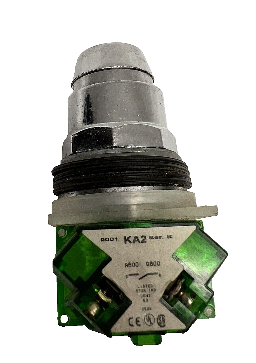 Square D 9001 KA2 Contact Block w/Lock, on/off Switch Keyed *No Key* | eBay