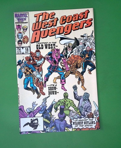 West Coast Avengers #18 Vol. 2 1987 Marvel Comics High Grade Comic Book ...