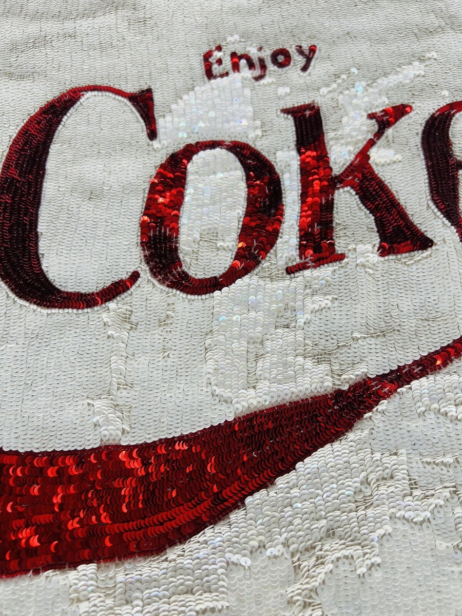 Coca Cola Sequin Top