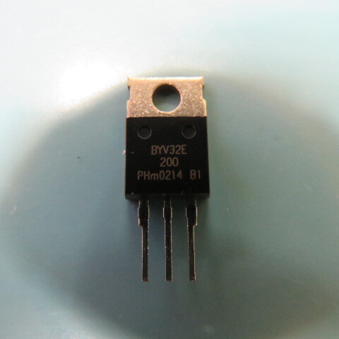 PHILIPS BYV32E-200 Qty of 100 per Lot RECT SI 1PH 20A 200V, LEADS ...