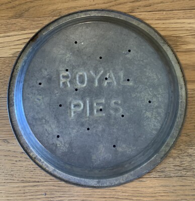 “Royal Pies”’Vintage 15 Hole Metal Pie Pan From 1950’s Made In USA-One ...