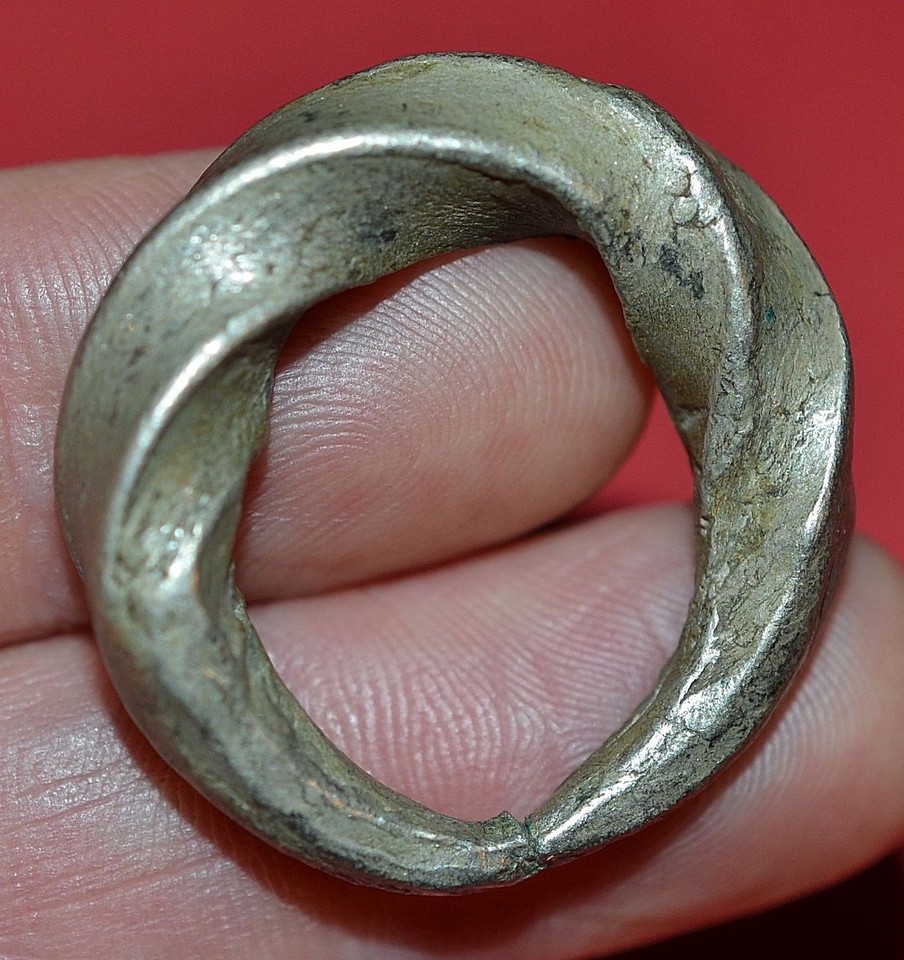 Antique African Tuareg Tribe Spiral Twist Metal Ring Niger Africa Ring ...
