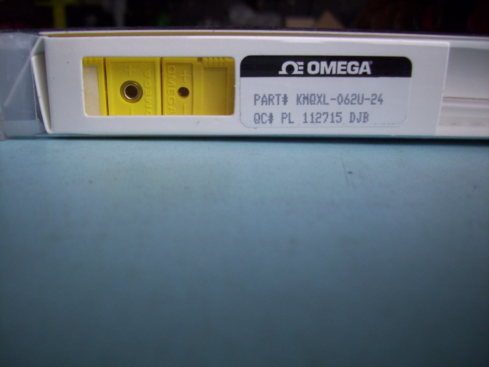 Omega Probe Thermocouple KMQXL- 062U- 24 Sub Min T/C with Molded ...