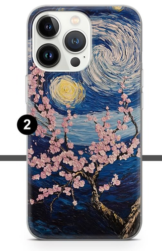 Starry Night Art Phone Case Retro Painting Design iPhone Samsung | eBay
