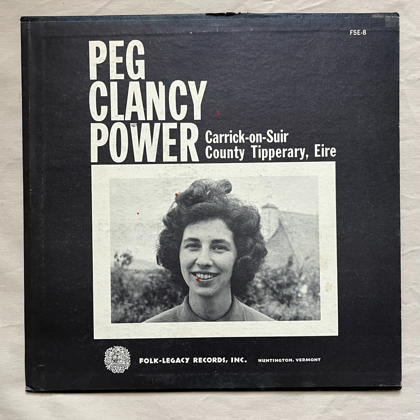 PEG CLANCY POWER Carrick-on-Suir 1962 Vinyl LP Folk-Legacy FSE-8 - VG ...