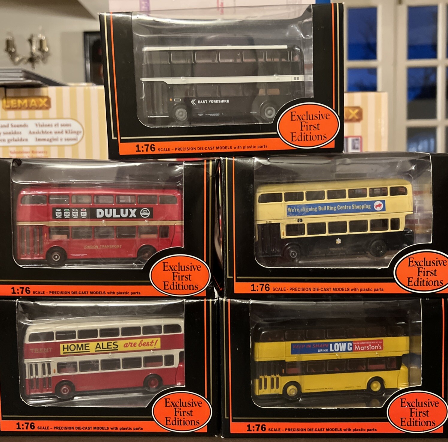JOB LOT COLLECTION 5 X EXCLUSIVE FIRST EDITIONS BUS MODELS / EFE - NEW ...