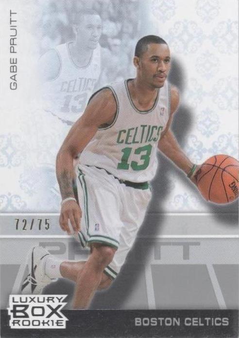 2007-08 Topps Luxury Box - Rookie Gabe Pruitt #92 Silver /75 (RC) for ...
