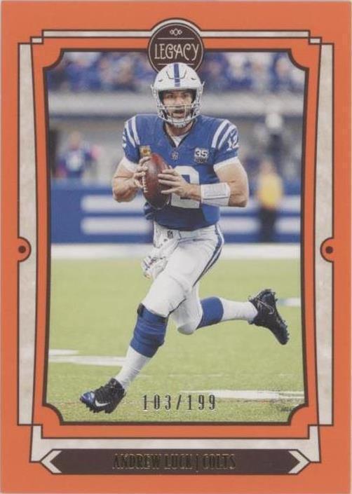 2019 Panini Legacy - Andrew Luck #45 Orange /199 for sale online | eBay