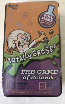 Brand New Sealed Totally Gross! The Game Of Science - University Games ...