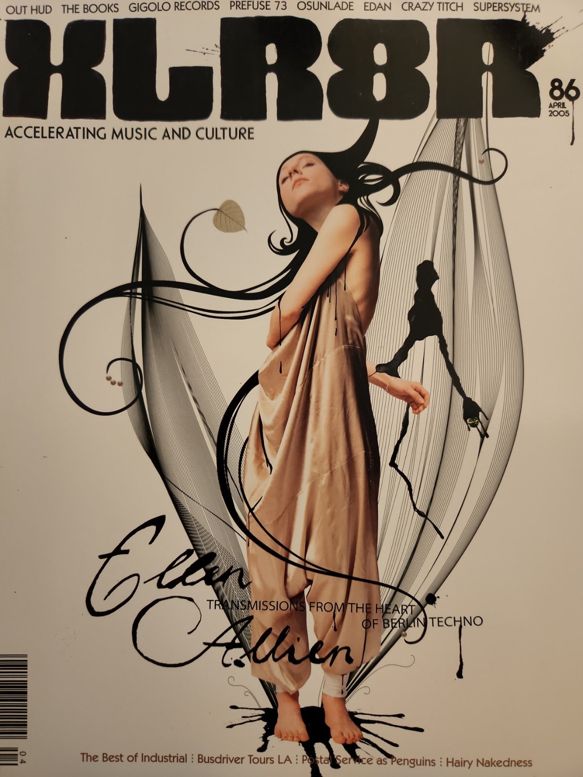 XLR8R Music Magazine 86 April 2005 Ellen Allien Out Hud Prefuse 73 ...
